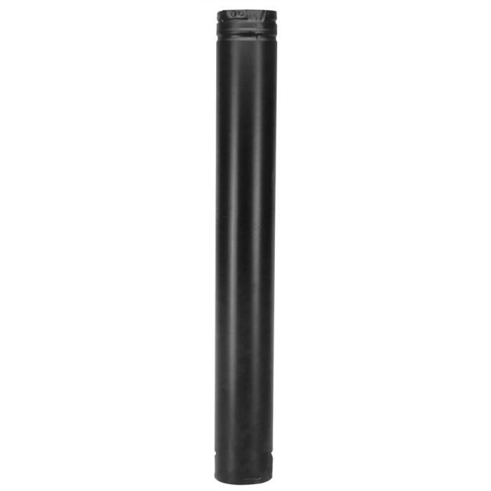 4PVP-60B 4" Pellet Vent Pipe, 60" length, Black – Hearth Doctor