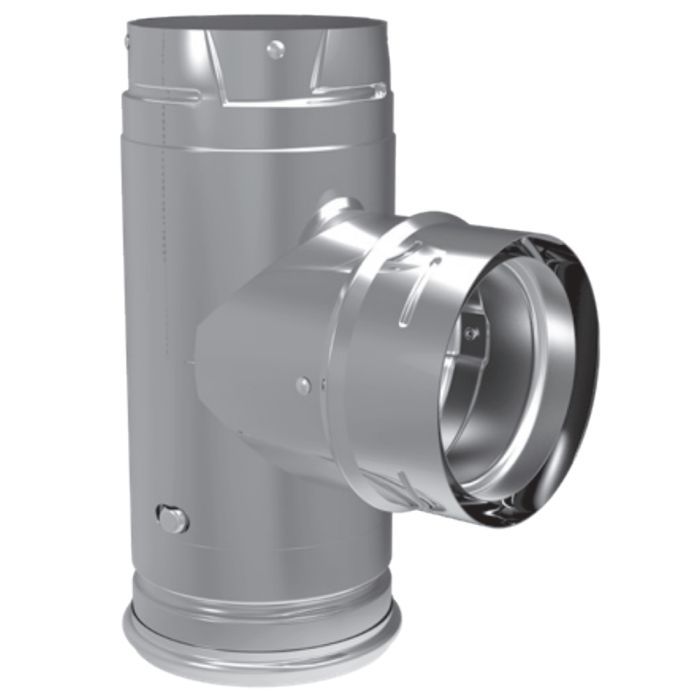 4PVP-T1 4" Pellet Vent Pipe, Tee – Hearth Doctor